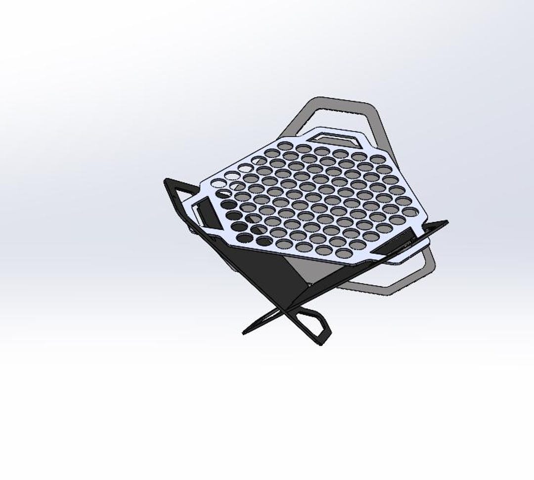 Fire Pit,fire Pit Collapsible BBQ Barbecue Dxf Files for Plasma, Grill ...