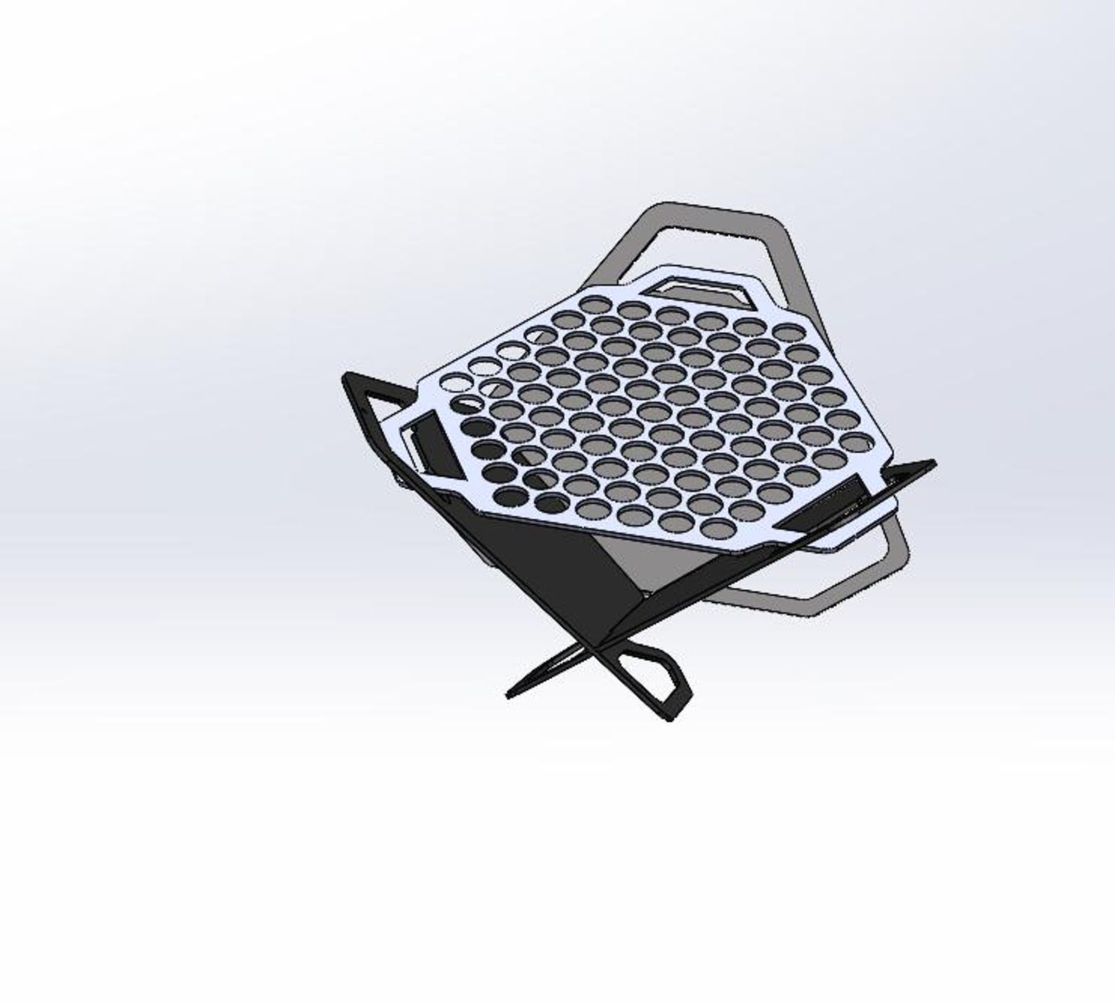 Fire Pit,fire Pit Collapsible BBQ Barbecue Dxf Files for Plasma, Grill ...