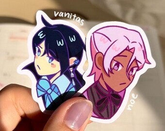 Vanitas No Carte Vinyl Stickers I Vanitas, Noe I Cute Waterproof Laptop ...