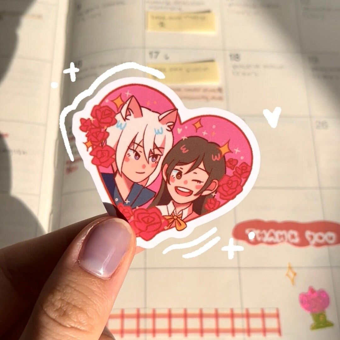 Kamisama Kiss Vinyl Sticker, Waterproof I Nanami & Tomoe I Shoujo Anime ...