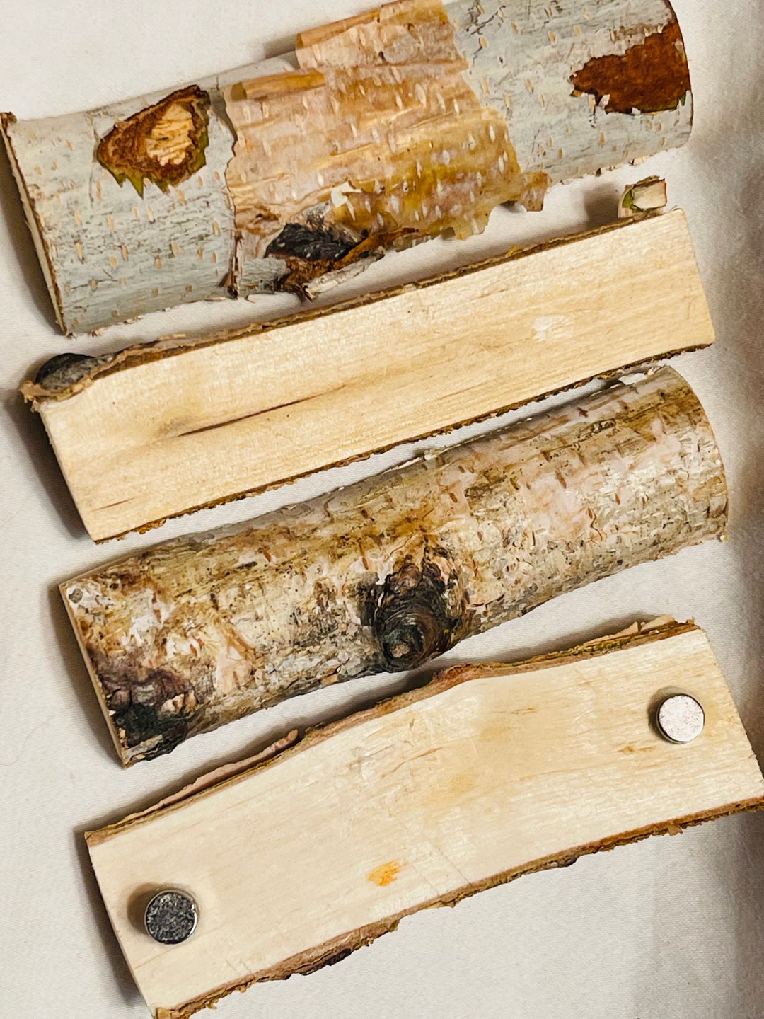 Jumping Spider Ledge/hand Cut Birch Wood,polished & Sealed Attached ...