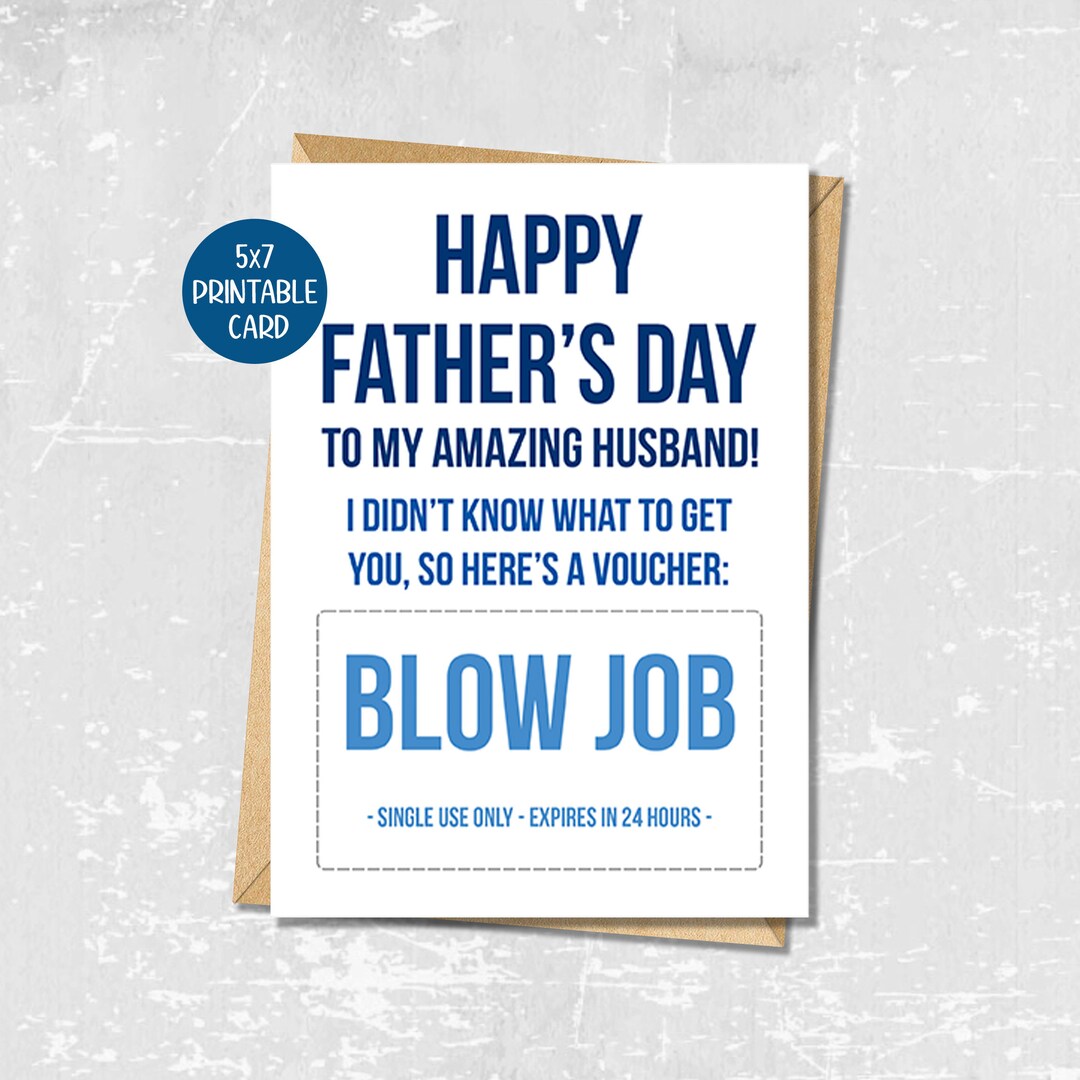 Funny Father's Day Card From Wife, Sarcastic Husband Card, Printable ...