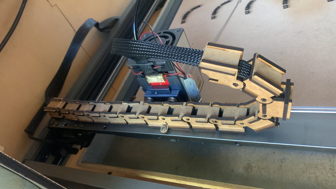 Wooden Drag Chain - Laser Cut Plans - Etsy