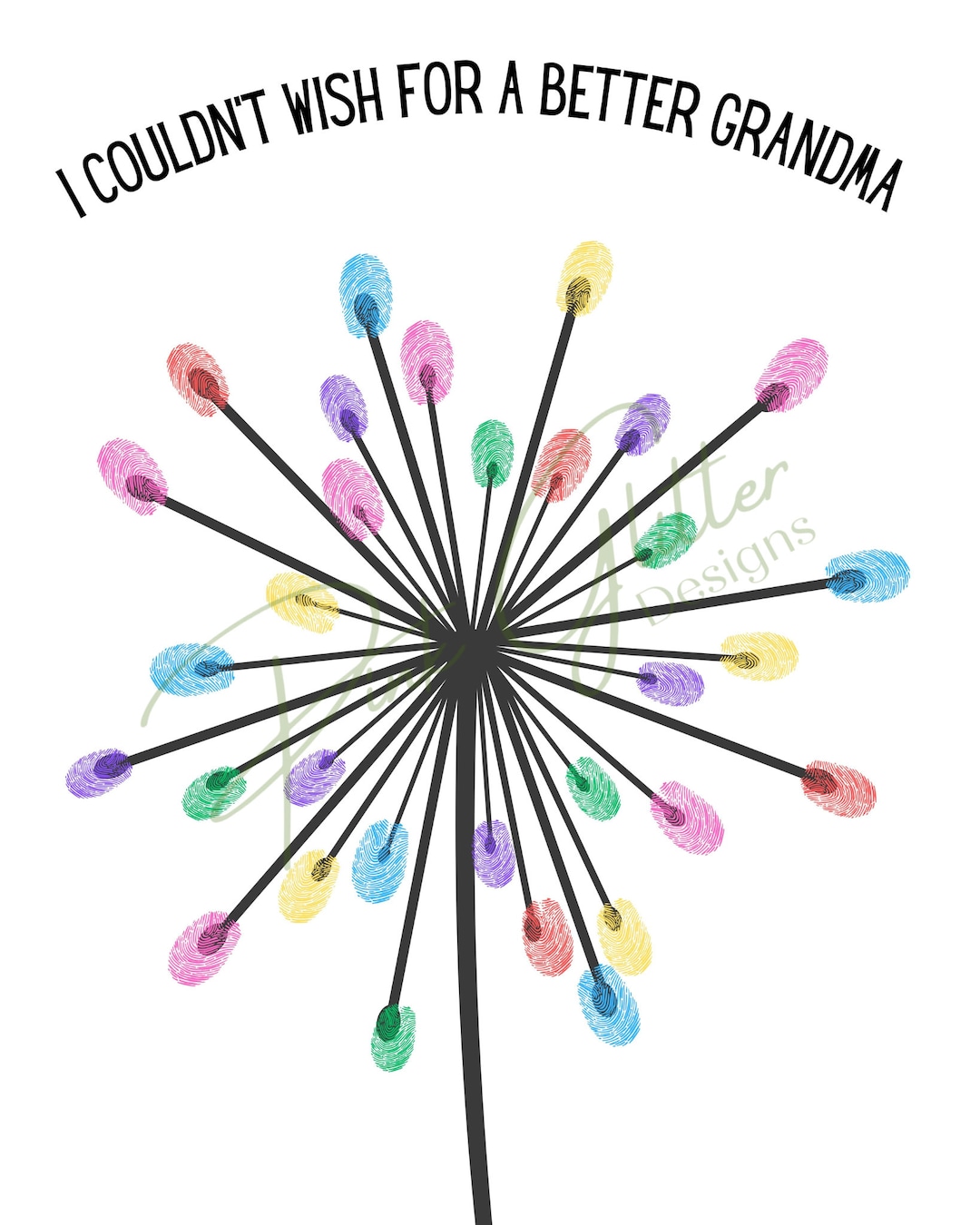Mother's Day Craft * Mother's Day Dandelion * Fingerprint Craft * Kid ...