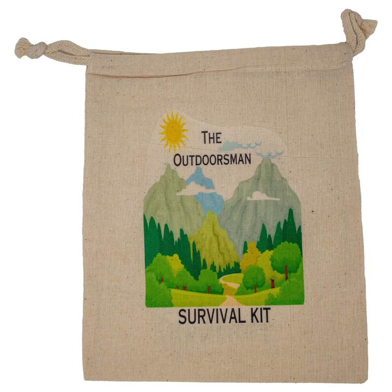 Outdoorsman Funny Survival Kit Etsy