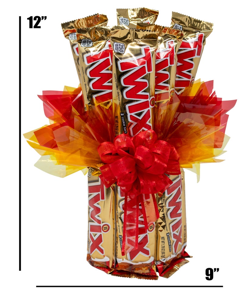 Twix Candy Bar Bouquet - Etsy