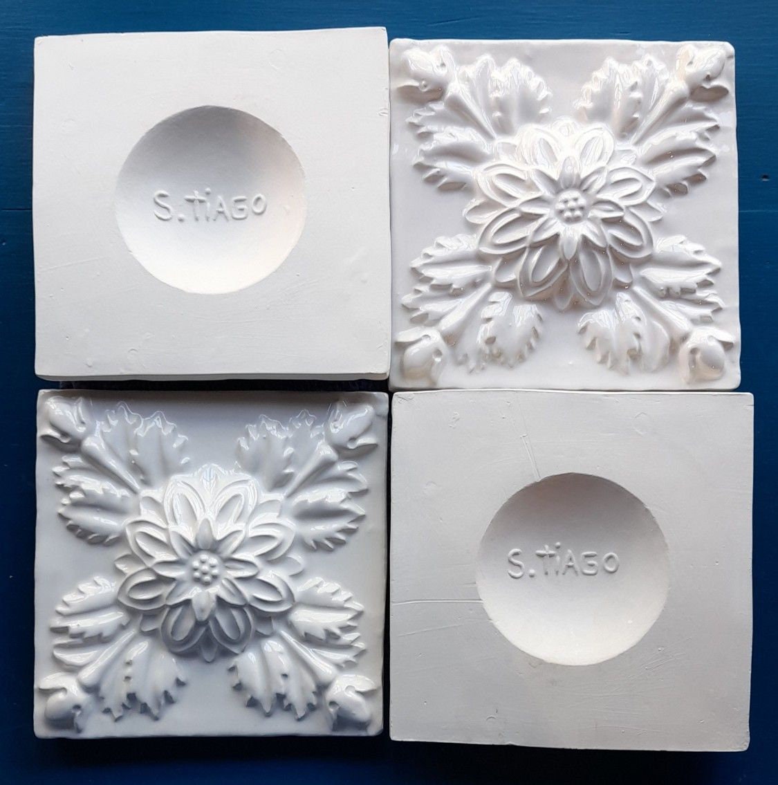 Portuguese Tile Backsplash Relief Tile Decorative Tile - Etsy