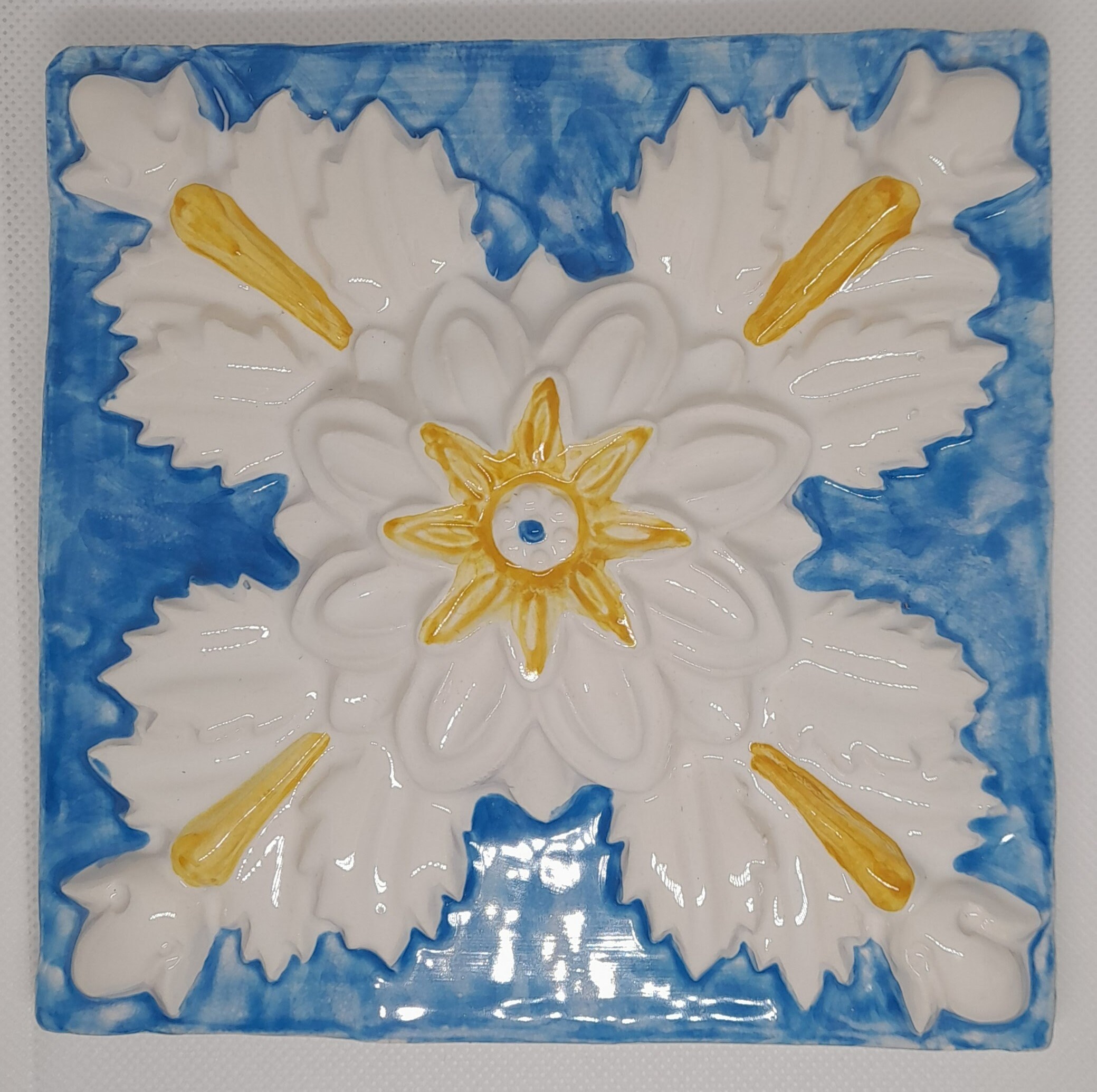 Portuguese Tile Backsplash Relief Tile Decorative Tile - Etsy
