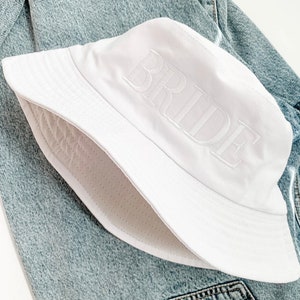 Bride Bucket Hat - Etsy