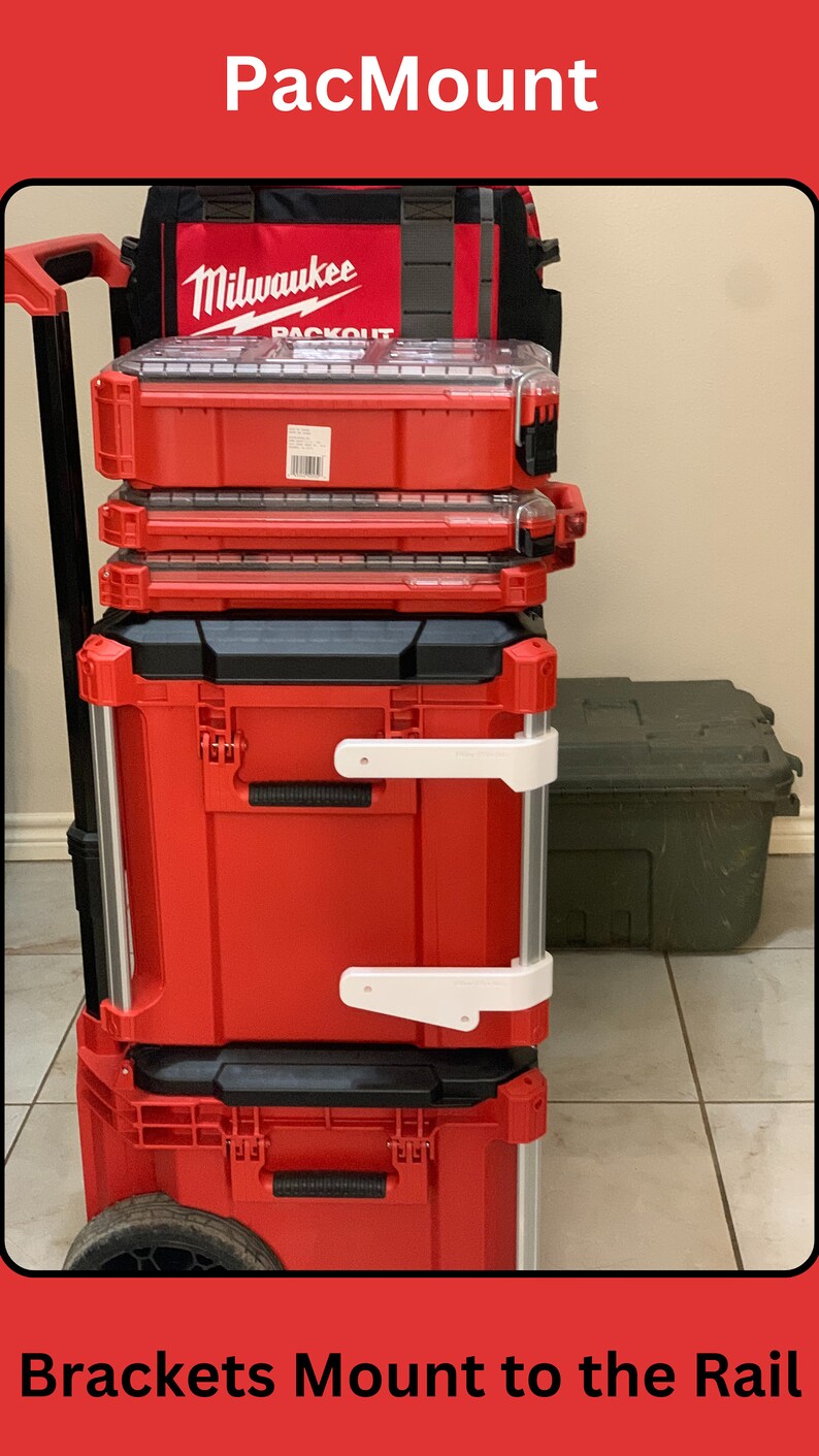 Pacmount, A Packout Wall Plate Mount for the Rolling and XL Boxes - Etsy