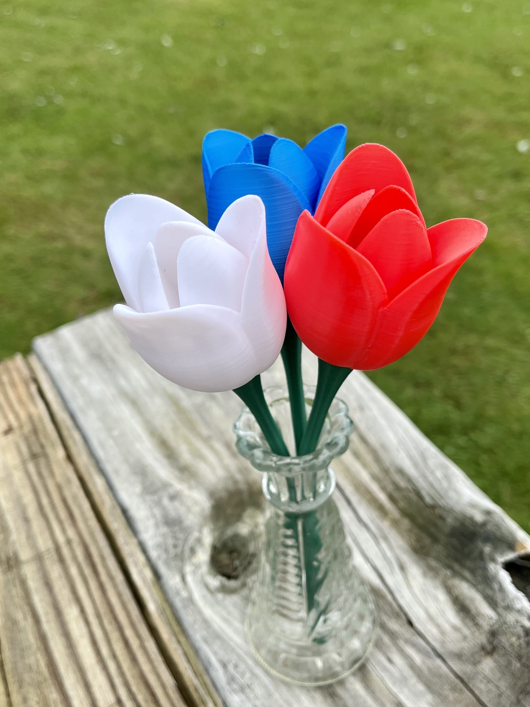 One 3D Printed Tulip Flower Custom - Etsy