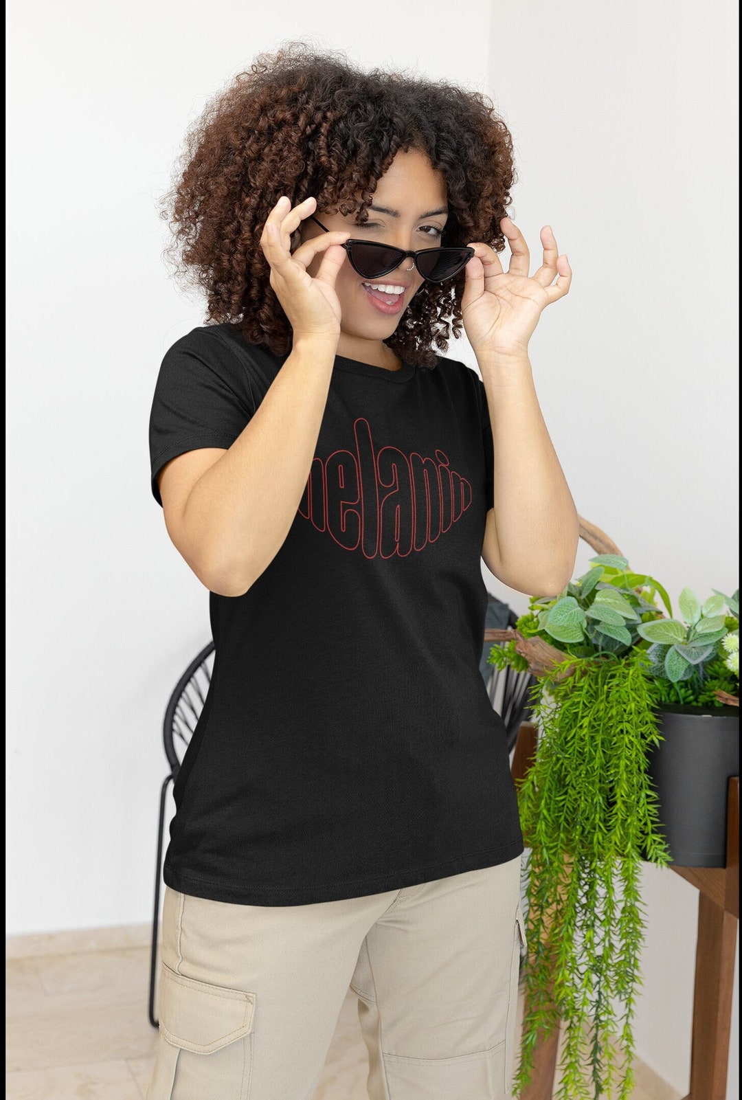 Melanin Softstyle T-shirt, Melanin Tee for Women, Black Culture Tshirt ...