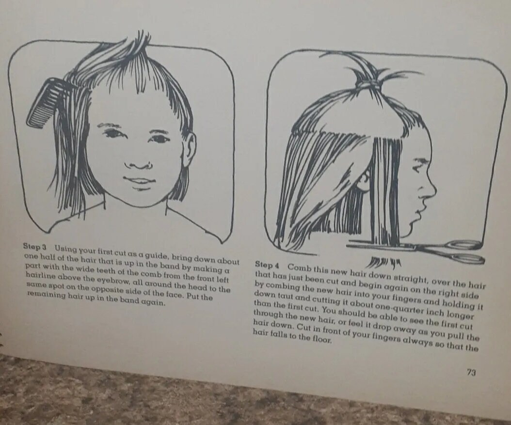 Vintage Children How to Hairstyle Book - Etsy