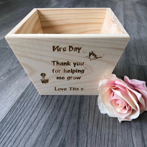 Personalised Plant Pot - Choose Any Wording - Etsy UK