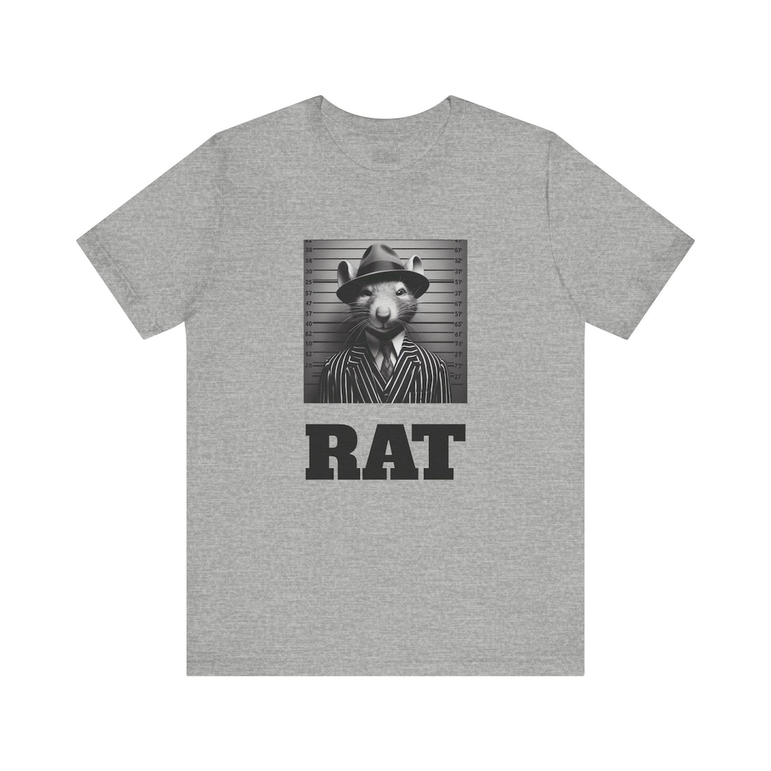RAT #87259 - "book 'em" Mugshot Shirt - Etsy