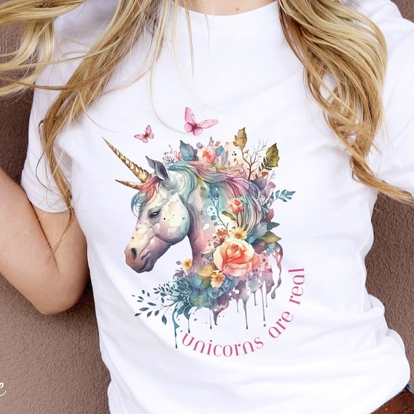 Unicorn T Shirt - Etsy UK