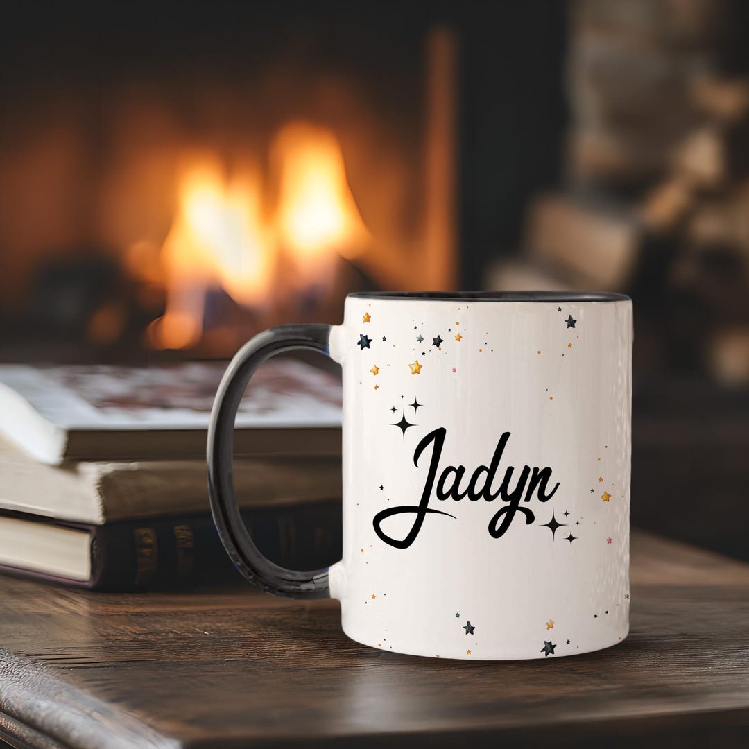 Personalised Funny Mug for Men, Custom Coffee Cup 11oz Ceramic Two Tone ...