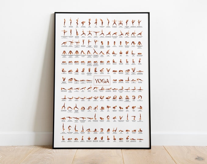 Kids Yoga Poses, Yoga Poses, Yoga Poses for Beginners, Printable Yoga ...
