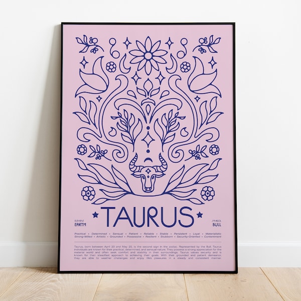 Taurus Art - Etsy