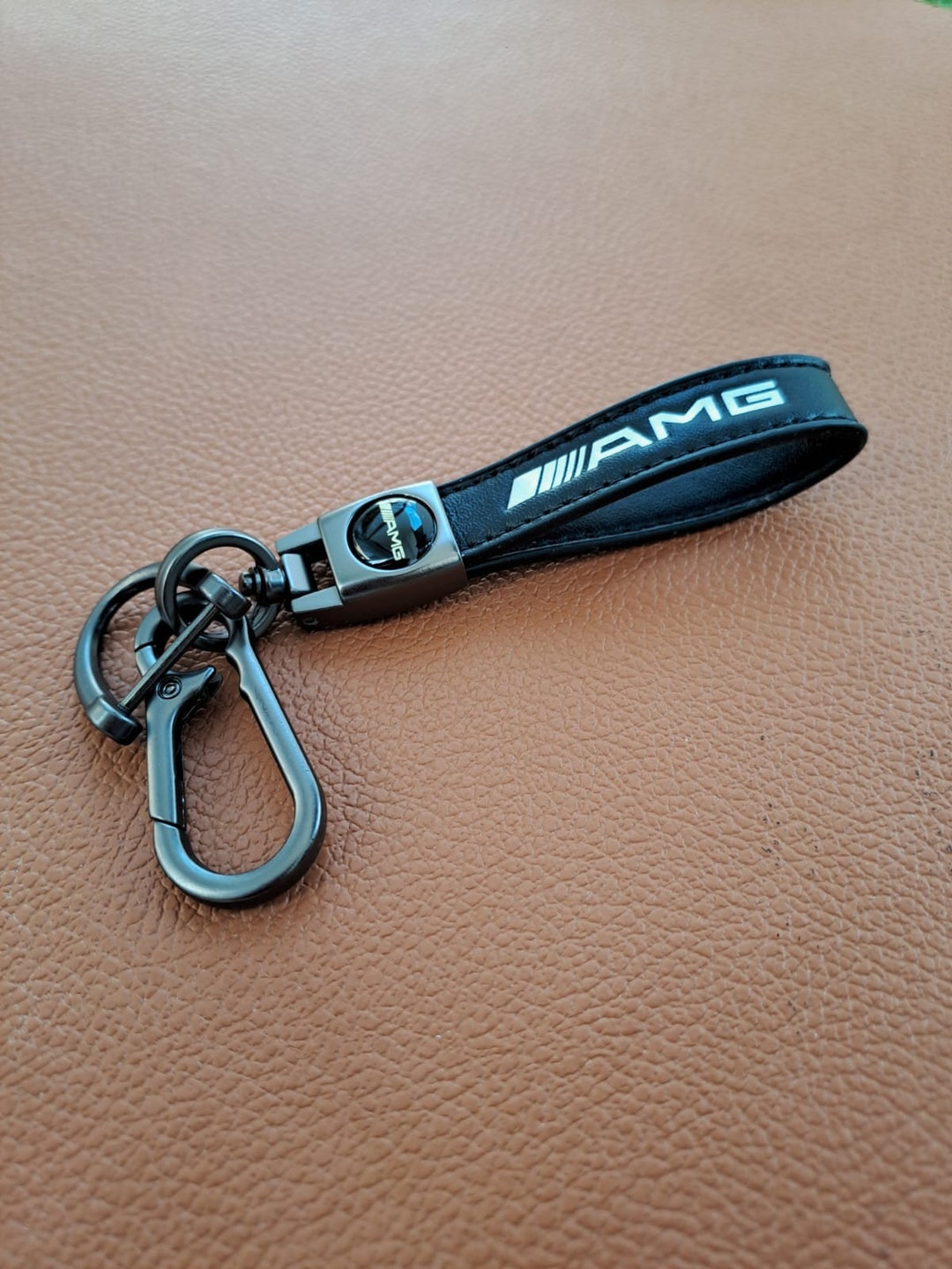Mercedes AMG Keychain Elegant Black Fan Gift Compatibl AMG Accessorie ...