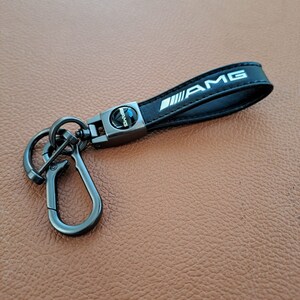 Mercedes AMG Keychain Elegant Black Fan Gift Compatibl AMG Accessorie ...