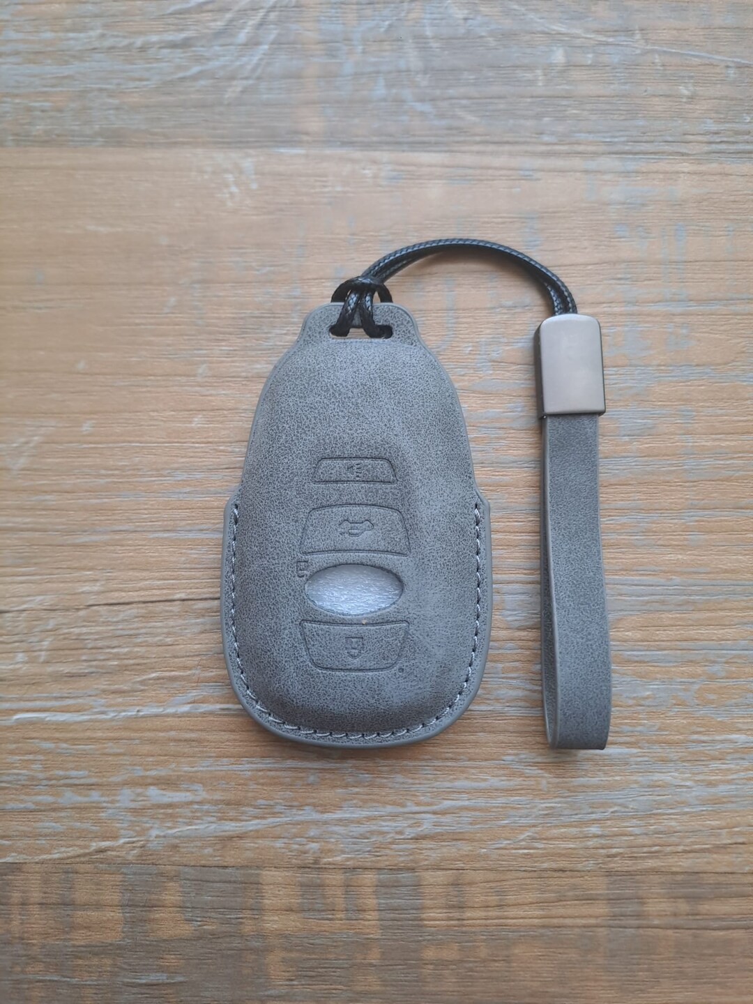 Subaru Key Fob 4-buttons Alcantara Leather, Forester, Impreza, Outback ...