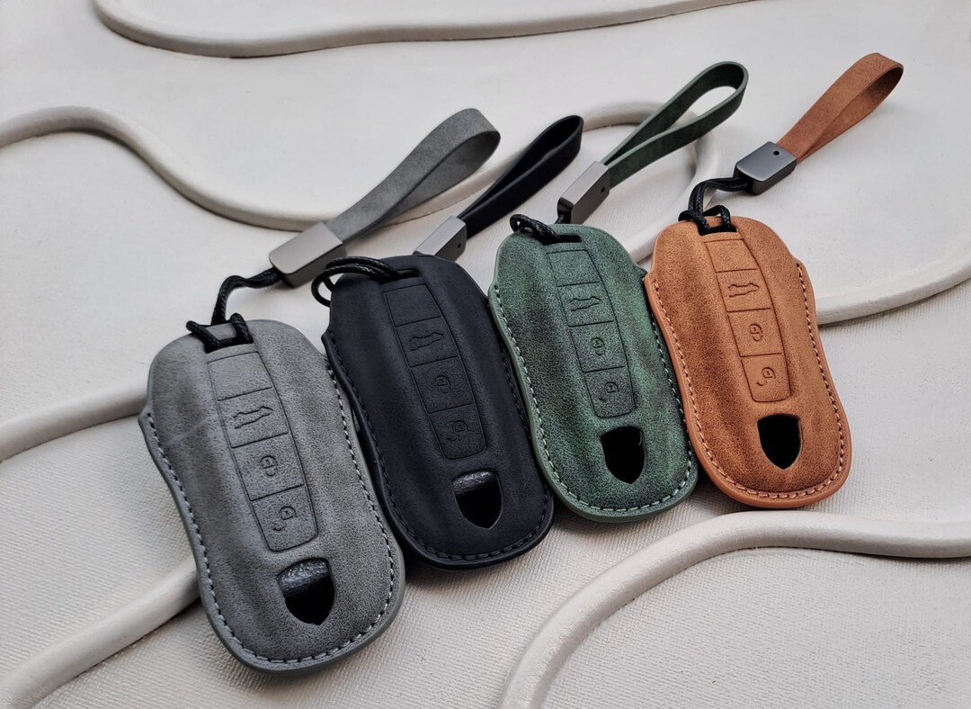 Porsche Key Case in Alcantara Leather, 911 992 718 987 Carrera GTS ...