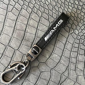 Mercedes AMG Keychain Elegant Black Fan Gift Compatibl AMG Accessorie ...