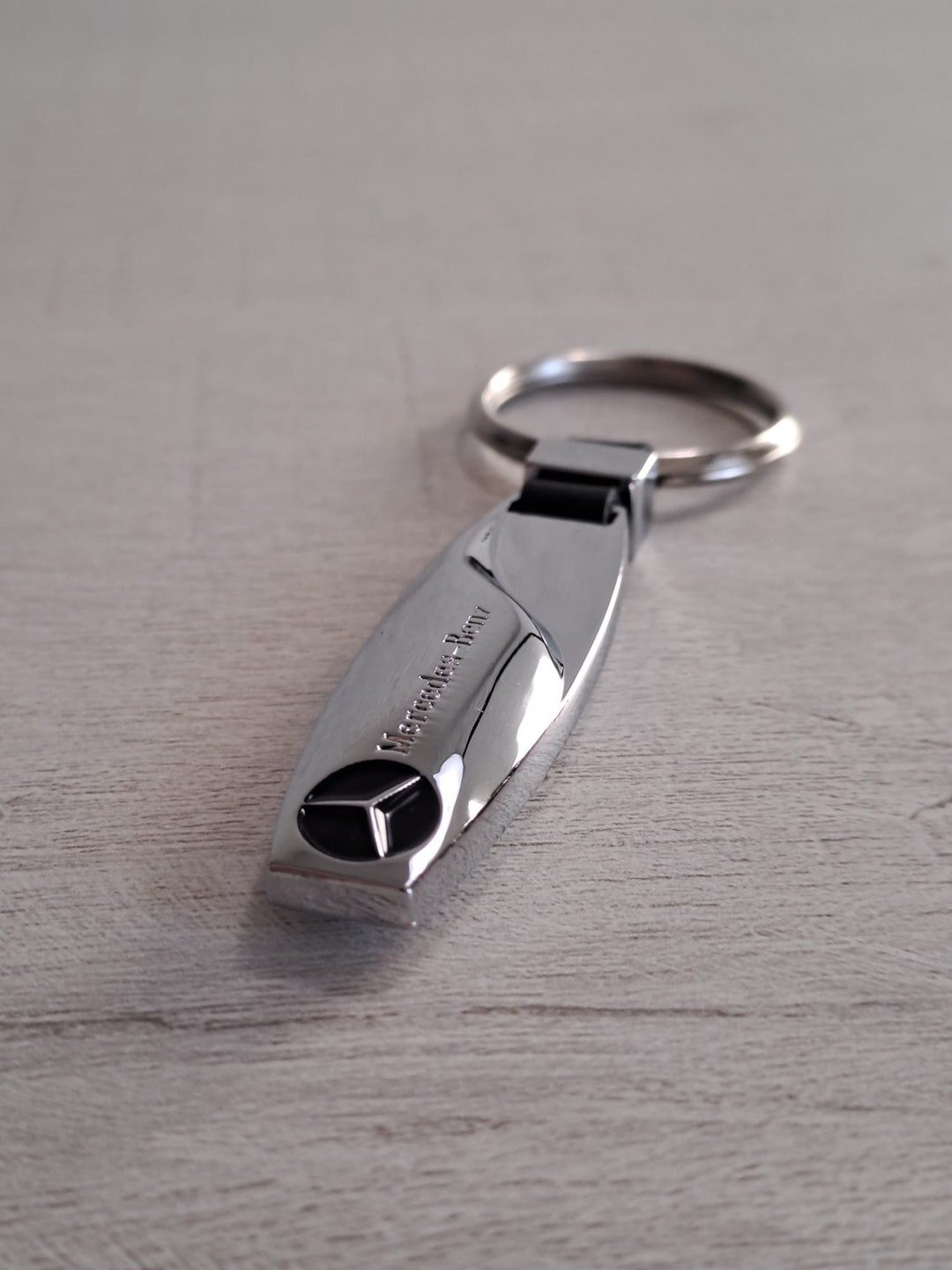 Mercedes Keychain Chrome Metal – the Perfect Gift for Mercedes Fans - Etsy