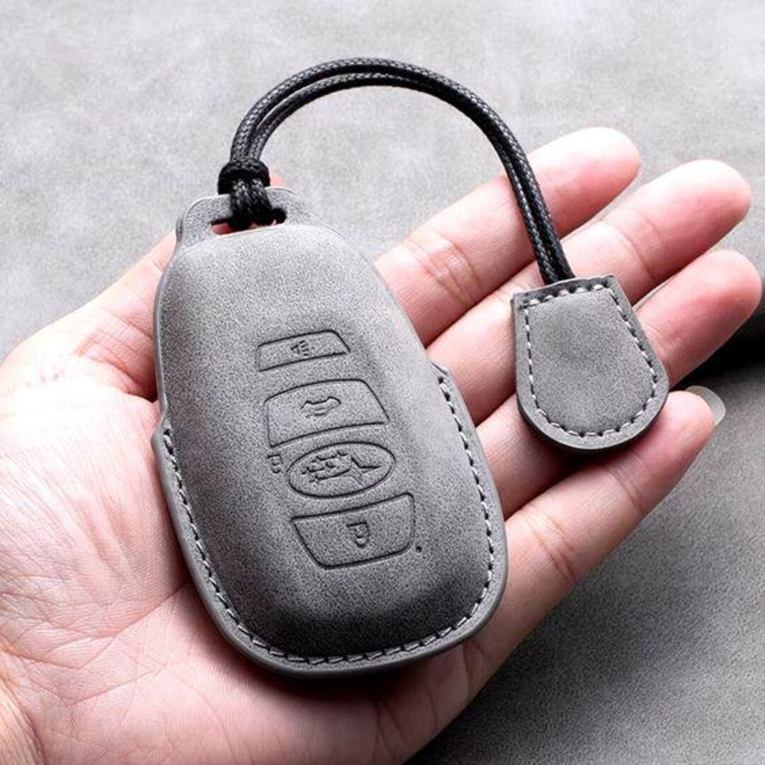 Subaru BRZ Key Fob 4-buttons Alcantara Leather, Forester, Impreza ...
