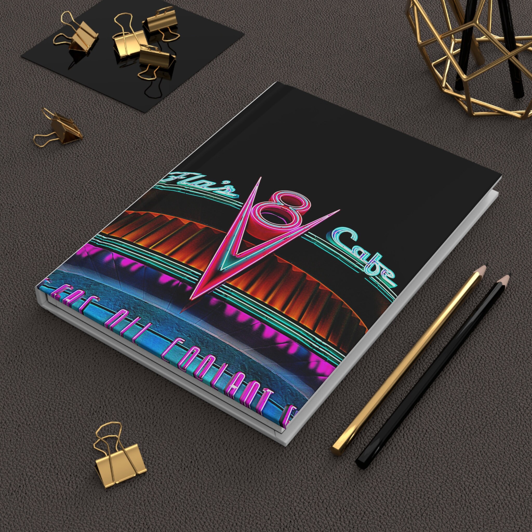 Disney CARS Notebook- Flos V8 Cafe - Etsy