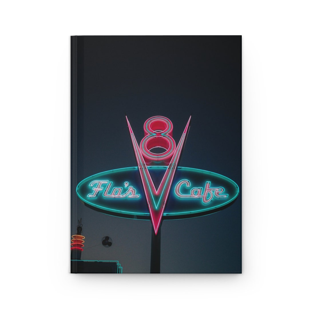 Disney CARS Notebook- Flos V8 Cafe 2 - Etsy