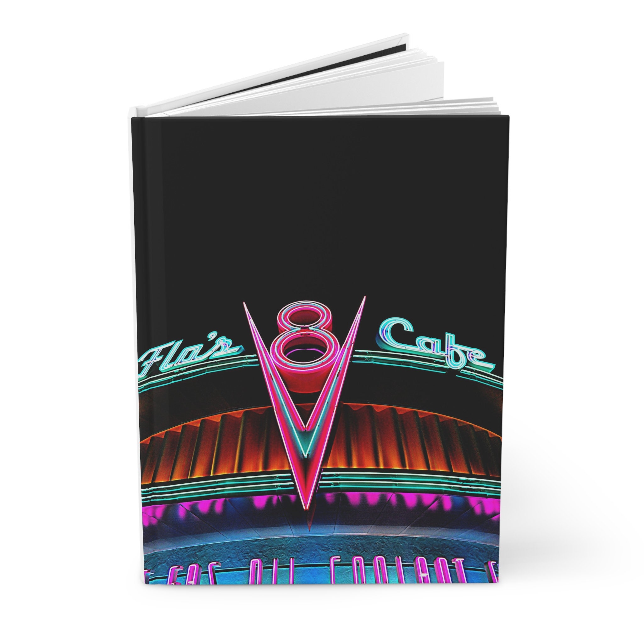 Disney CARS Notebook- Flos V8 Cafe - Etsy