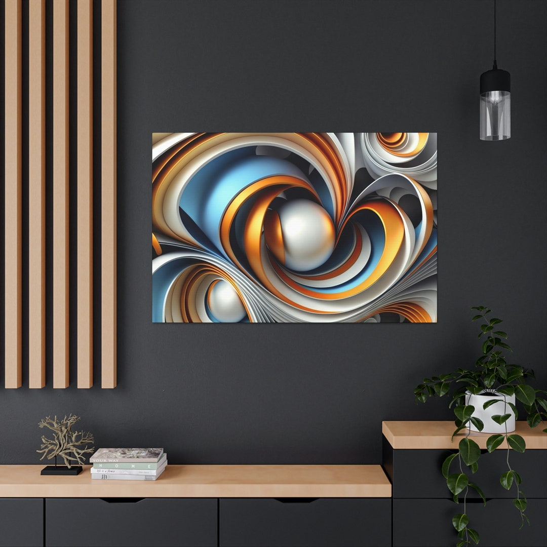 Abstract Art Beautiful Wall Canvas - Etsy