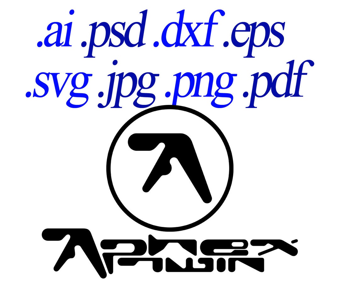 Aphex Twin Logo Vector Files Bundle .ai .psd .dxf .eps .svg - Etsy
