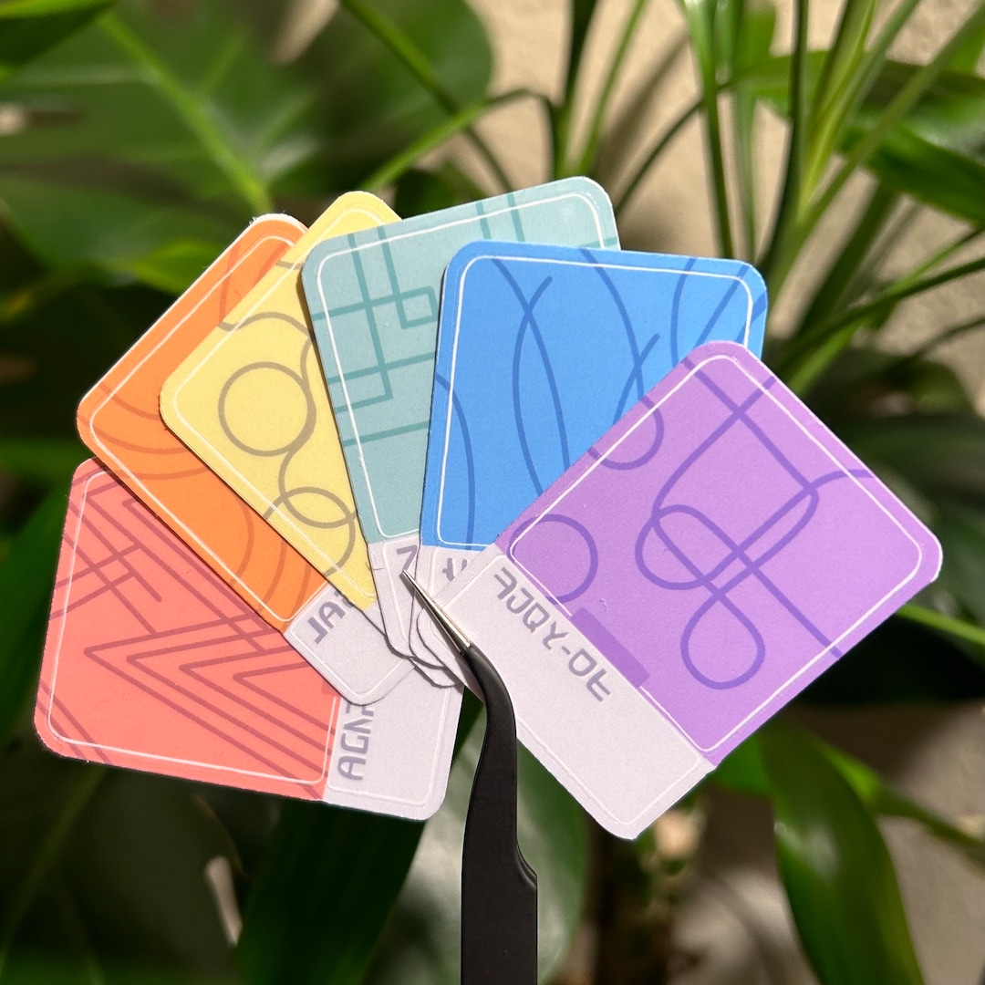 6pk SIDE ORDER DLC Colour Chips Splatoon Stickers - Etsy