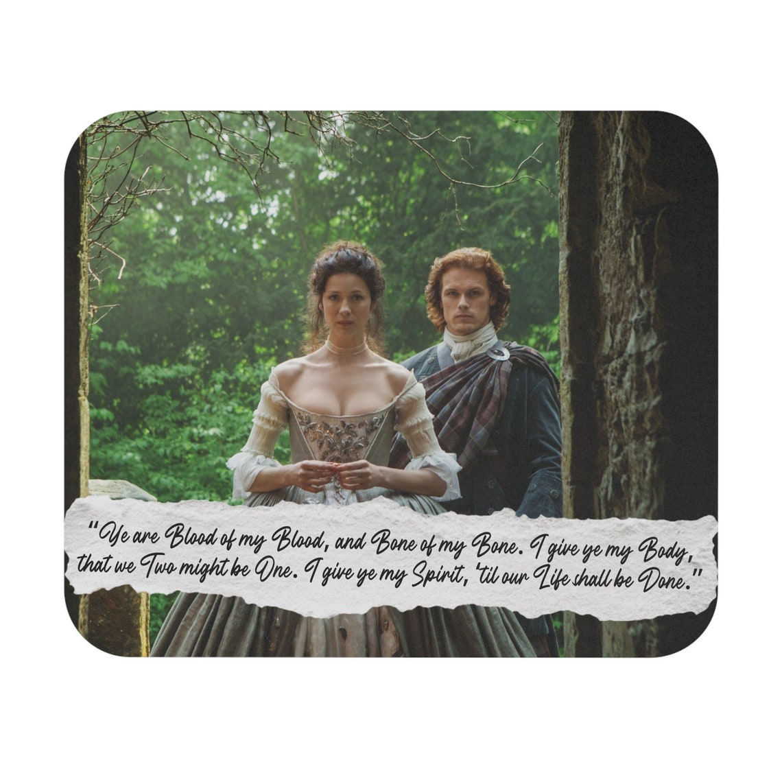 Outlander Desktop Mouse Pad (rectangle), Outlander Gifts, Outlander Svg ...
