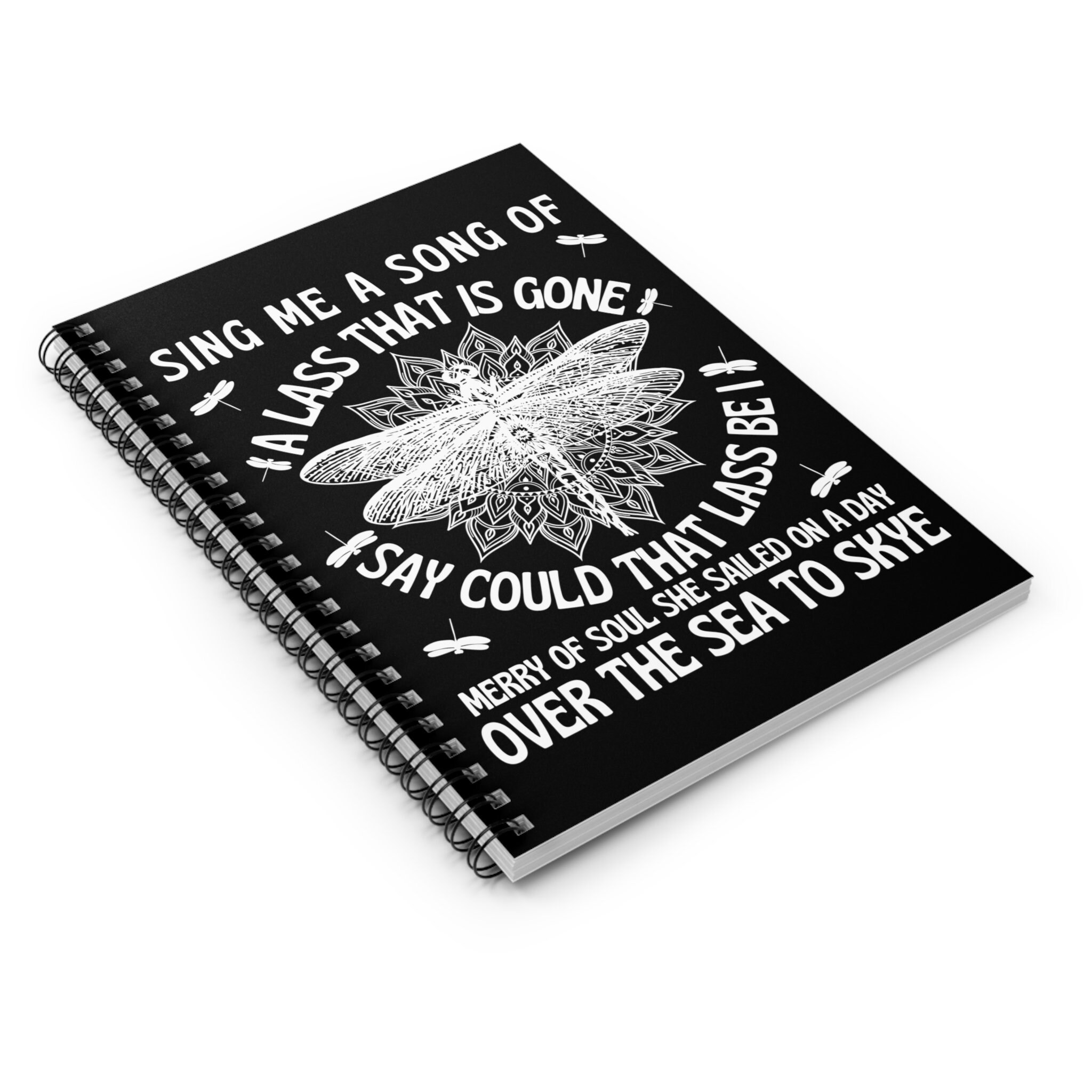 Outlander Skye Song Spiral Notebook - Ruled Line - Etsy