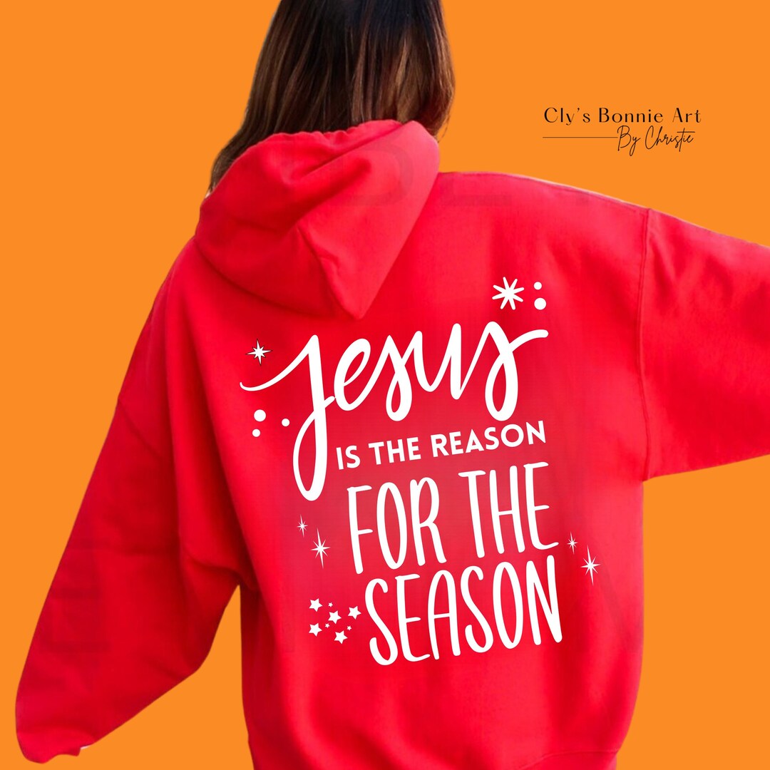 Jesus the Reason for the Season Christmas Jumper Faithful Christian ...