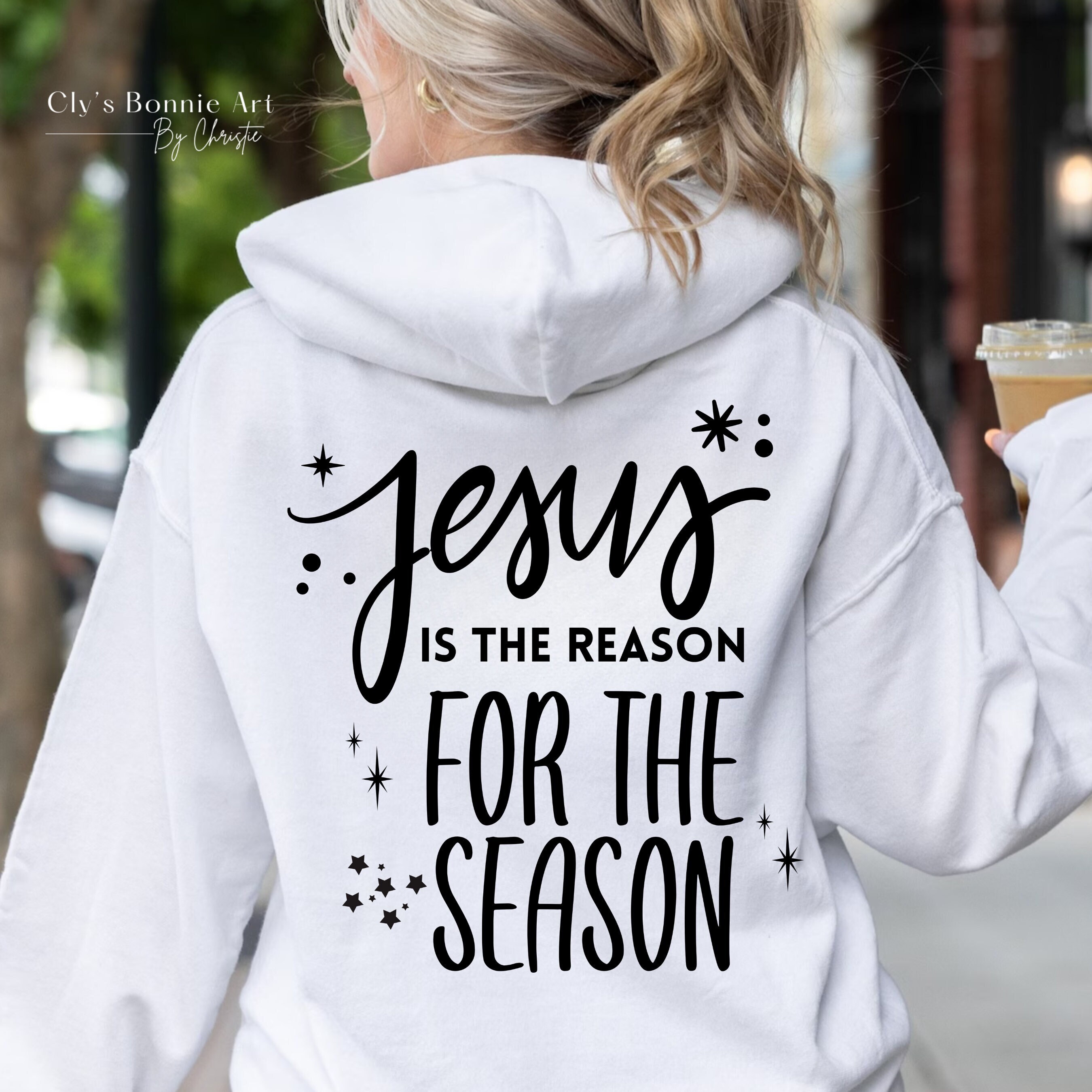 Jesus the Reason for the Season Christmas Jumper Faithful Christian ...