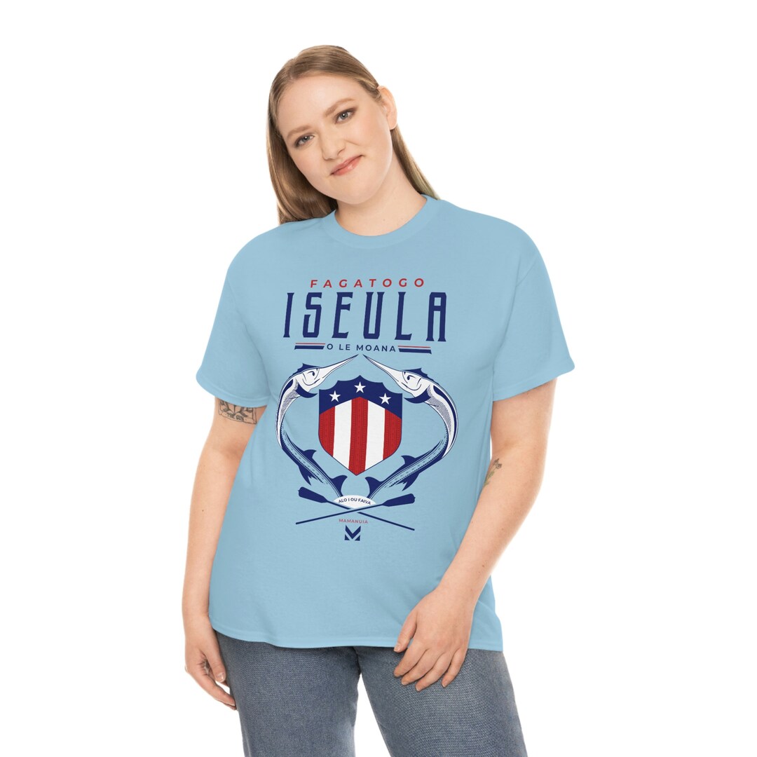 ISEULA O LE MOANA Fagatogo / Baby Blue / Unisex Heavy Cotton Tee - Etsy