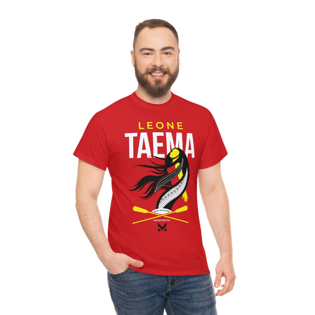 TAEMA Leone / Red / Unisex Heavy Cotton Tee - Etsy