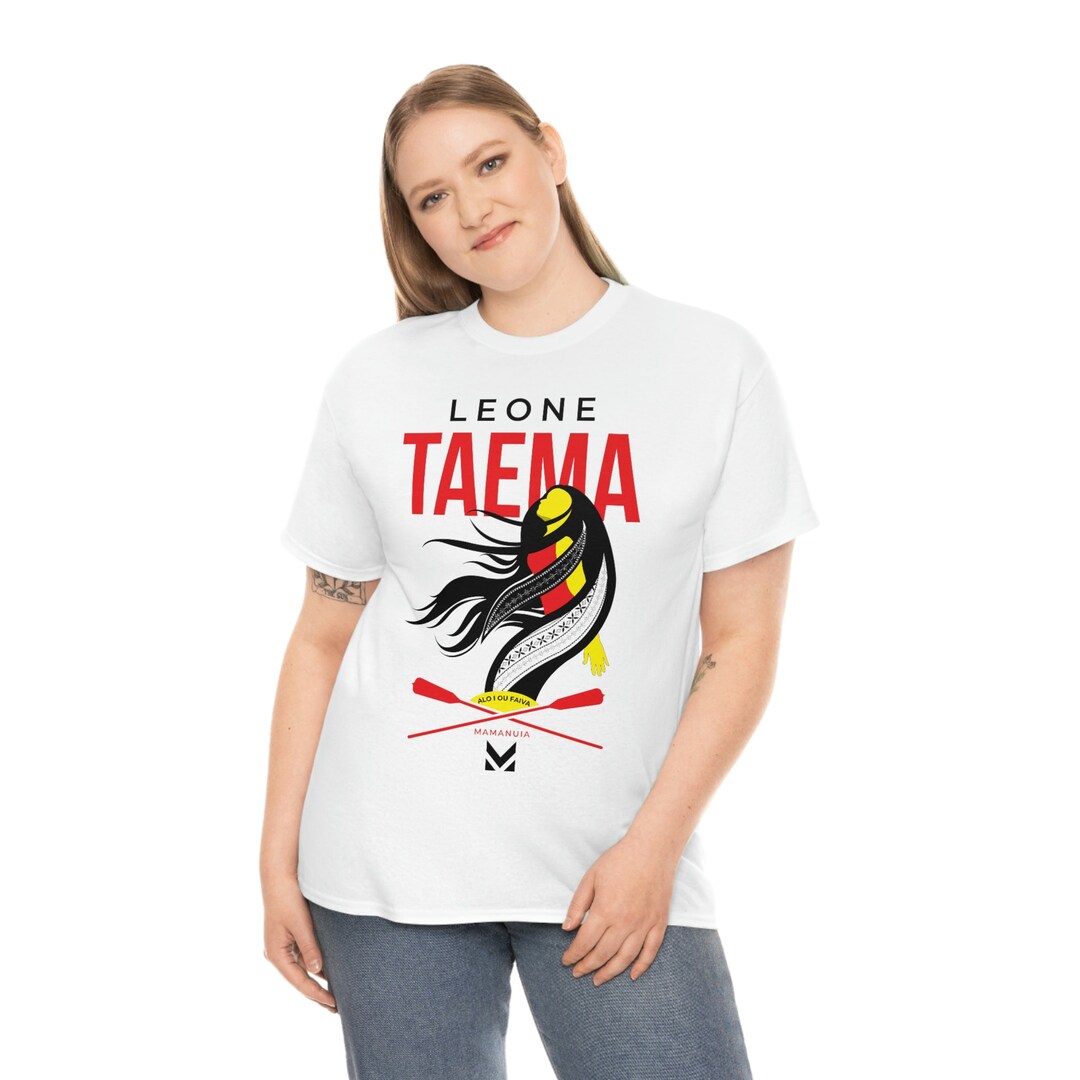 TAEMA Leone / White / Unisex Heavy Cotton Tee - Etsy
