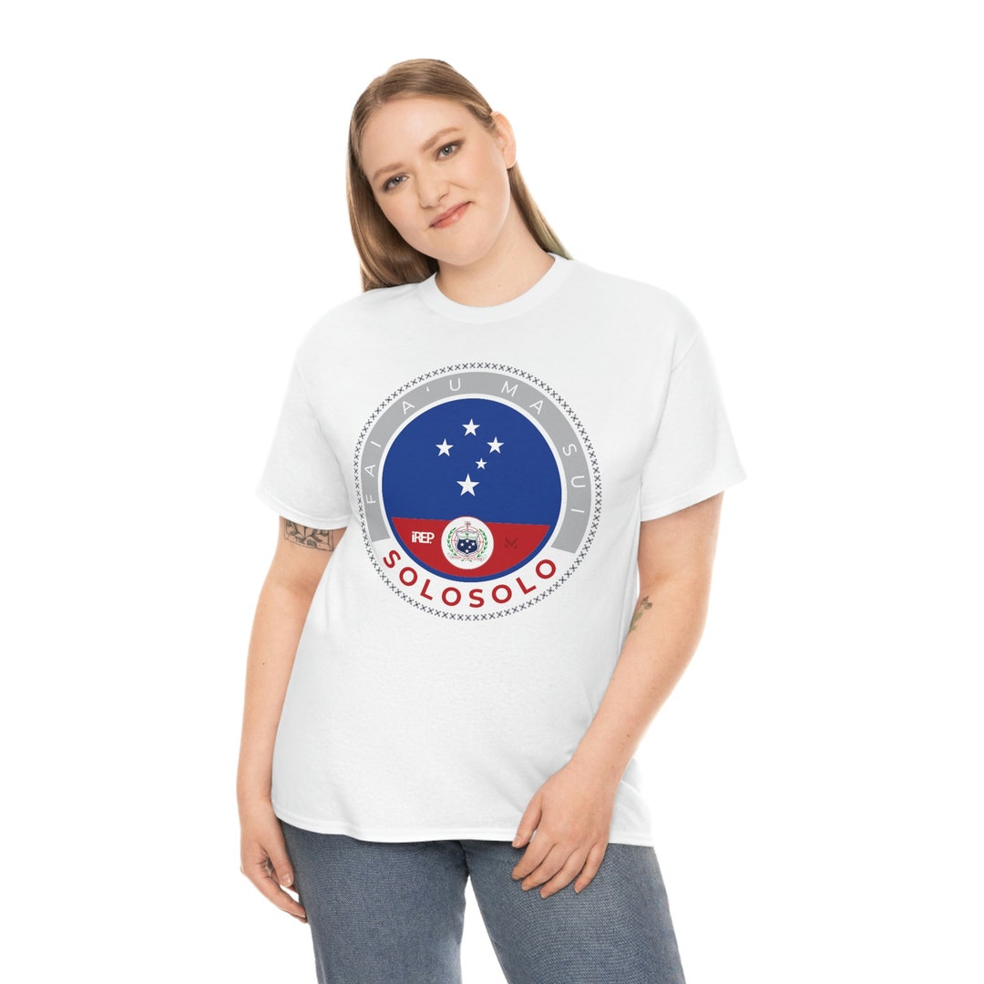 Fai A'u Ma Sui O SOLOSOLO / White / Unisex Heavy Cotton Tee - Etsy