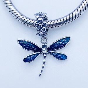Dragonfly Dangle Charm Pendant Insect Wings Compatible With Pandora ...