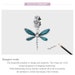 Dragonfly Dangle Charm Pendant Insect Wings Compatible With Pandora ...