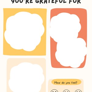 Gratitude Journal Printable BUNDLE for Kids! Gratitude Template ...