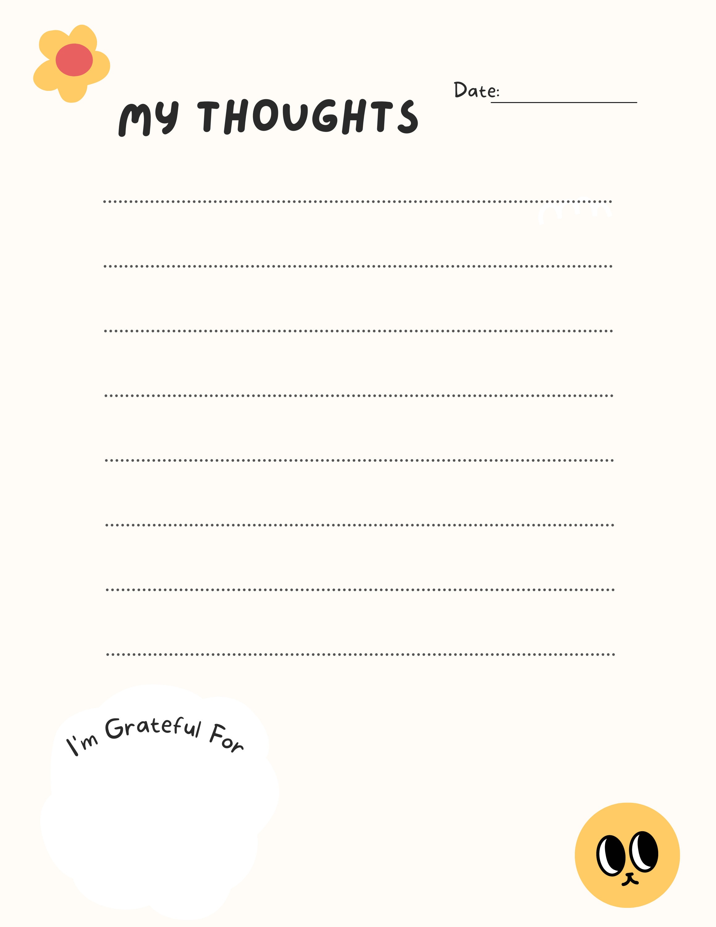 Gratitude Journal Printable BUNDLE for Kids! Gratitude Template ...