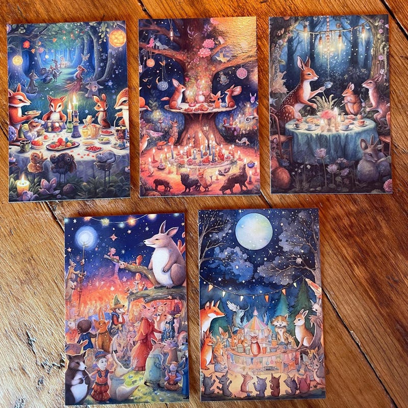 Fairy Postcard - Etsy