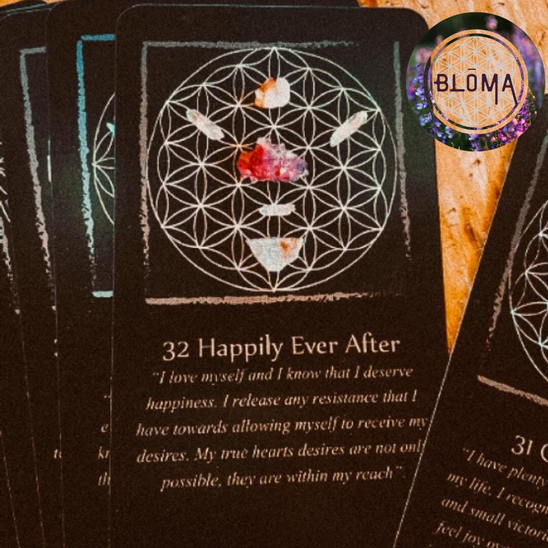 Crystal Grid Affirmation Oracle Cards: Indie Divination Deck - Etsy